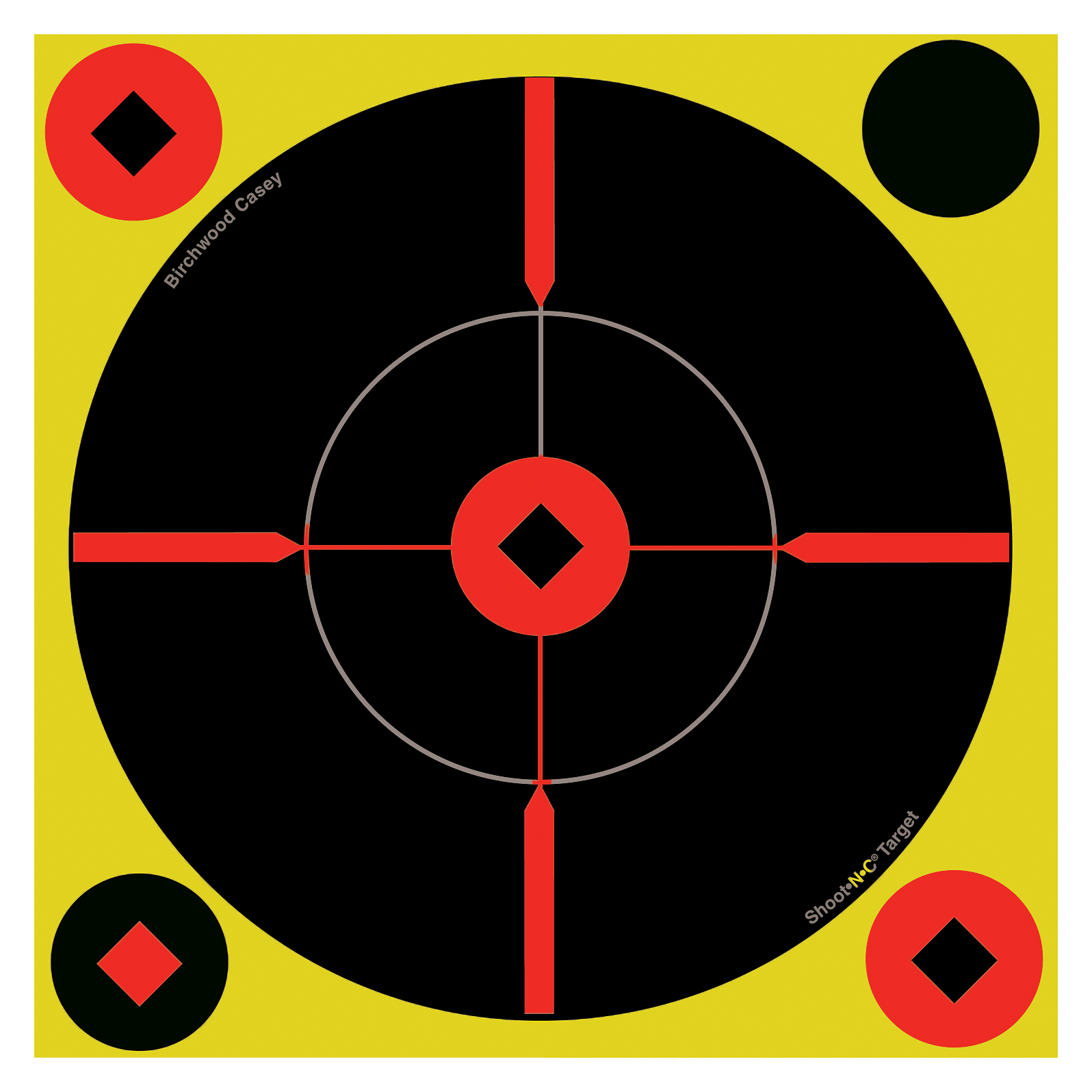 Birchwood Casey Shoot-N-C Self-Adhesive Bulls-Eye Target | Cabela's
